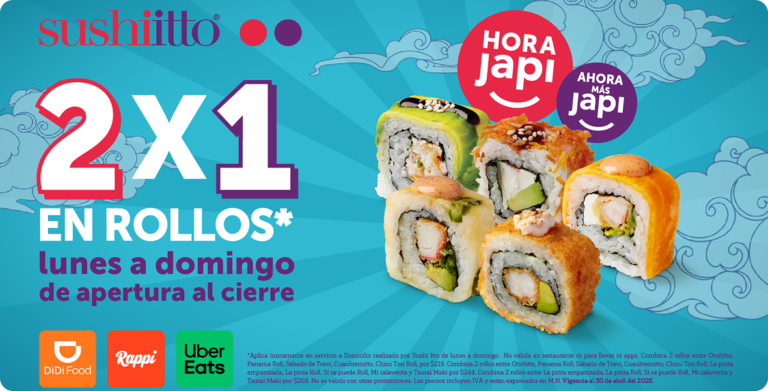 Promociones Archive - Sushiitto I La nueva era